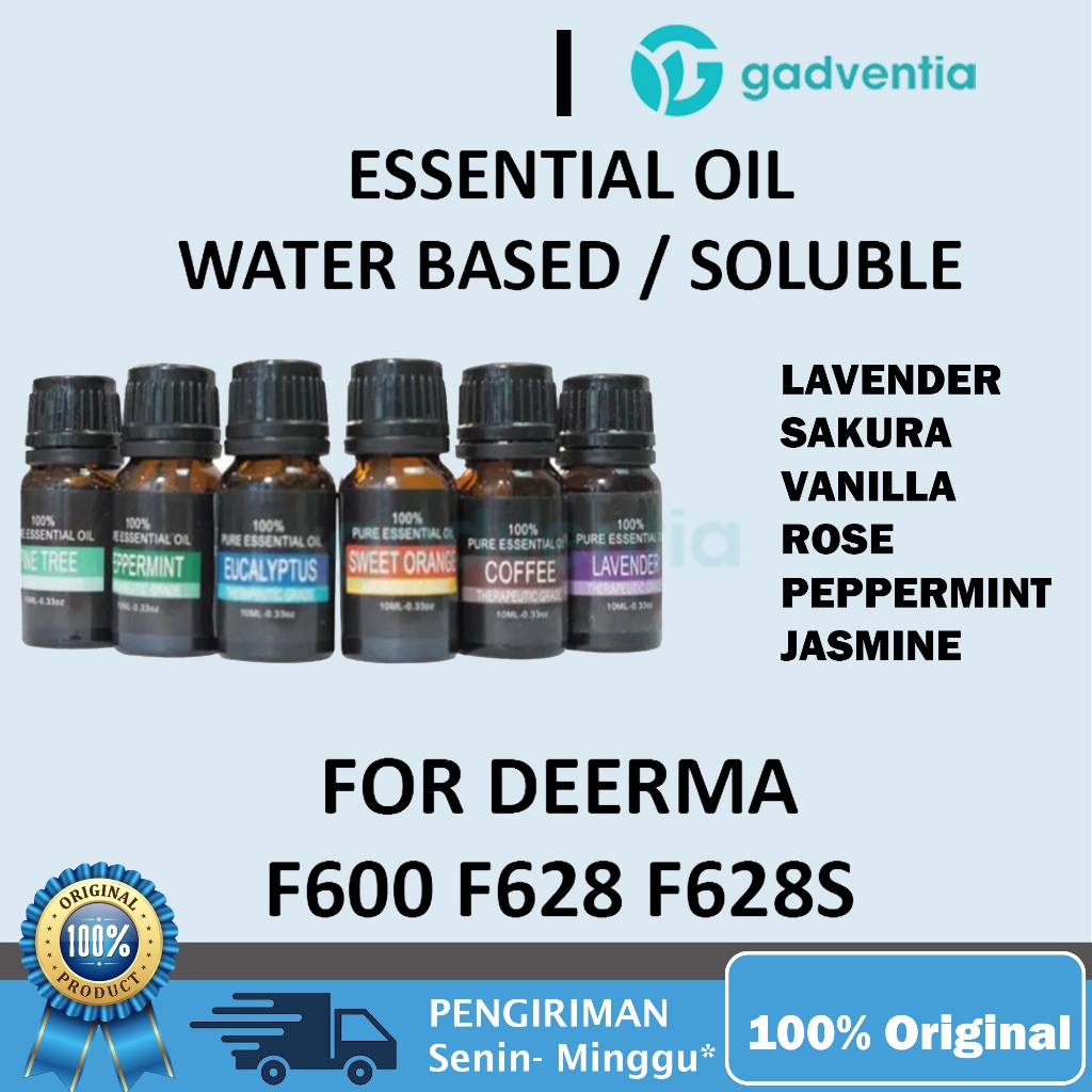 Jual Essential Oil Minyak Tetes Aromatherapy Water based Soluble ...