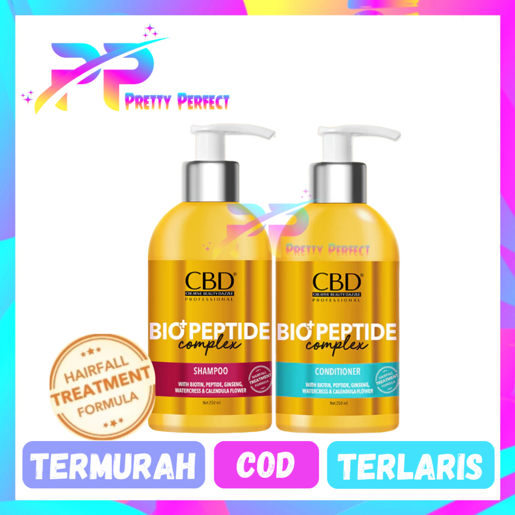 Jual CBD Bio+Peptide Complex Shampoo / Conditioner | Shopee Indonesia