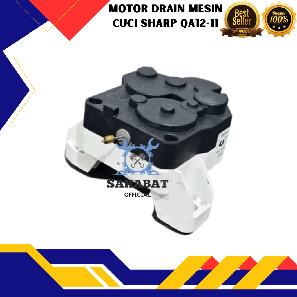 Jual MOTOR DRAIN MESIN CUCI SHARP QA12-11 | DRAIN MOTOR RESPOUND SWITCH ...