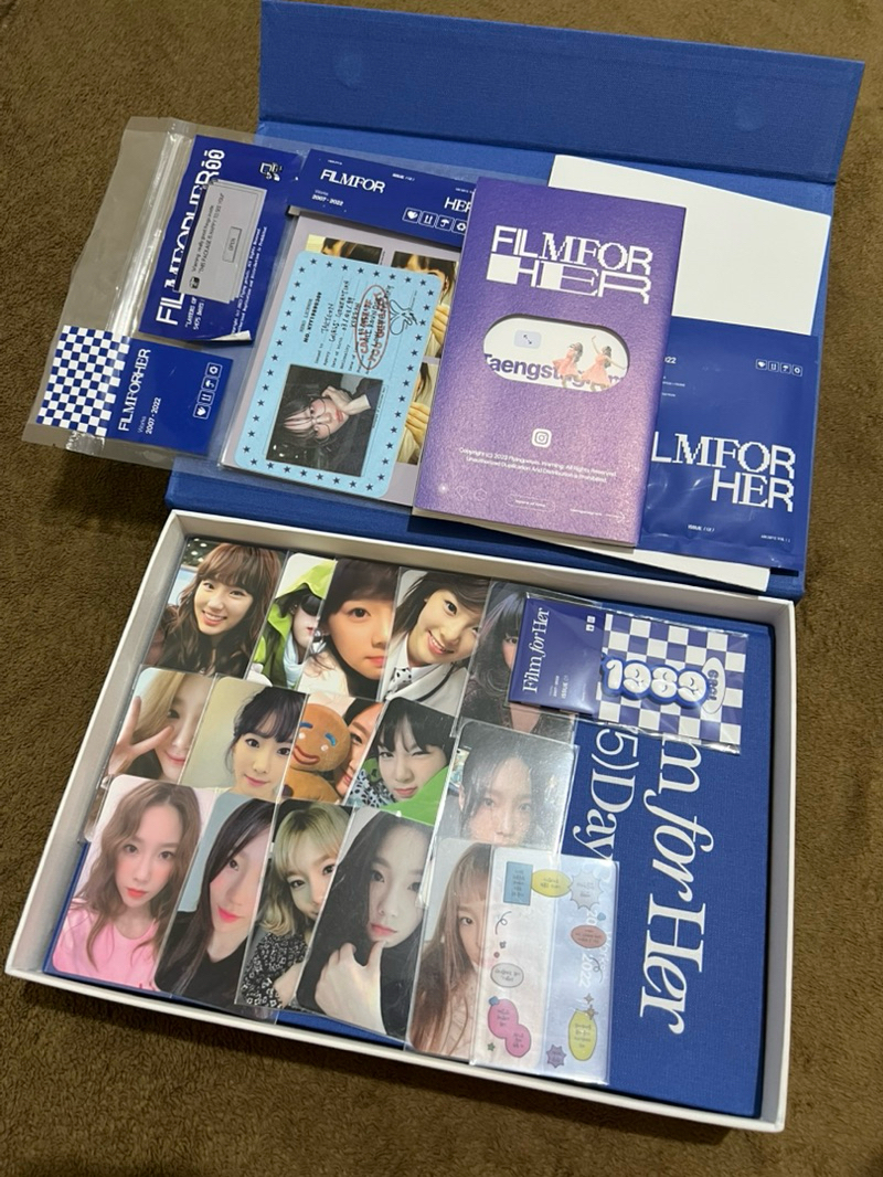 Jual TAEYEON - Flying Petals Photobook “Film for Her” 15 Anniv (SNSD Girls Generation) | Shopee ...