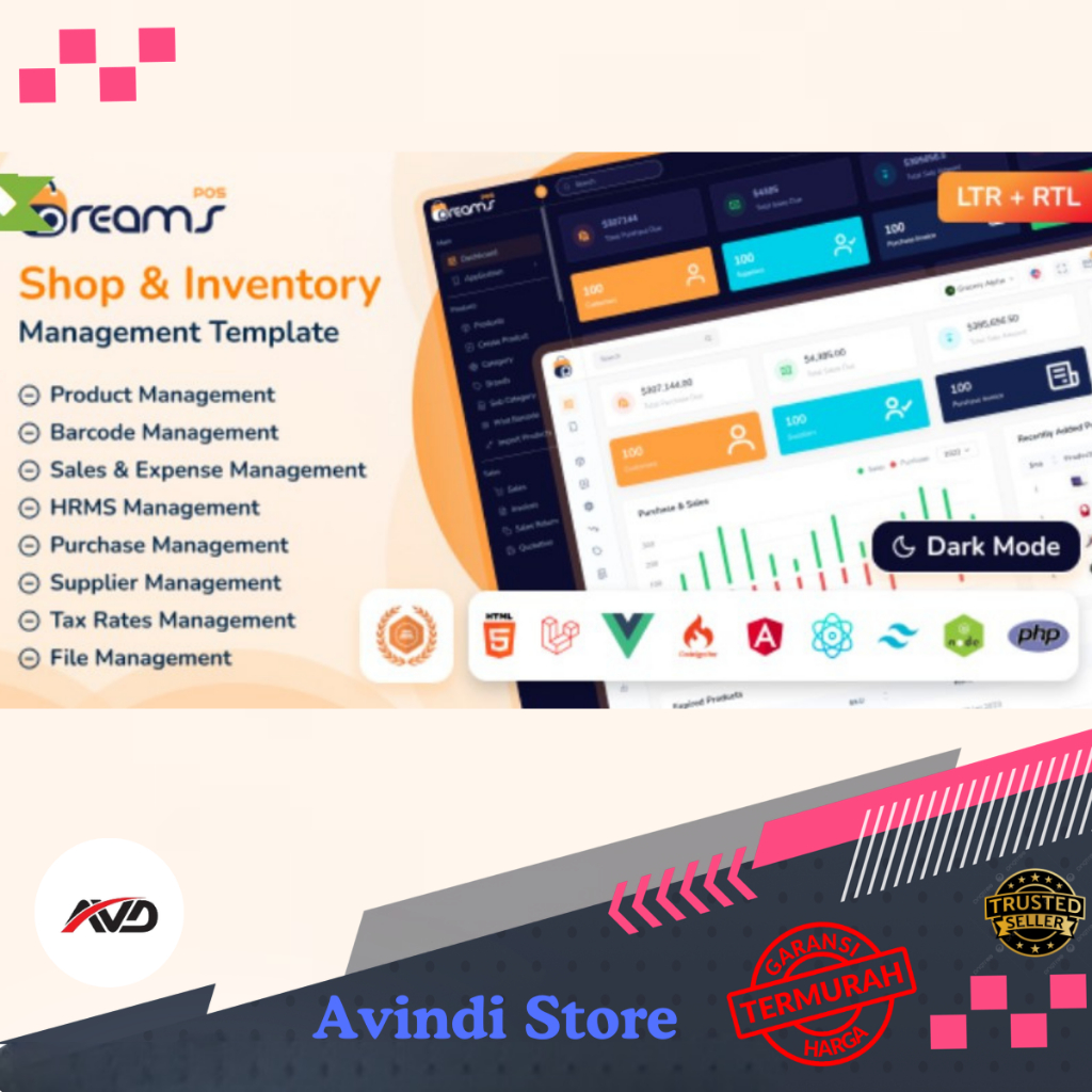 Jual DreamsPOS - POS & Inventory Management Admin Dashboard Template ... Jual DreamsPOS - POS & Inventory Management Admin Dashboard Template ...