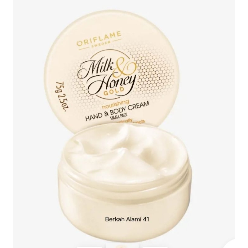 Jual SMALL PACK HAND & BODY CREAM Milk & Honey Gold Nourishing ( exp Agustus 2027) | Shopee ...