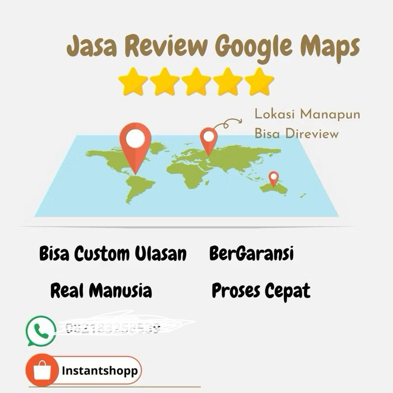 Jual Jasa Review Goggle Maps Jasa Ulas Gmaps | Shopee Indonesia