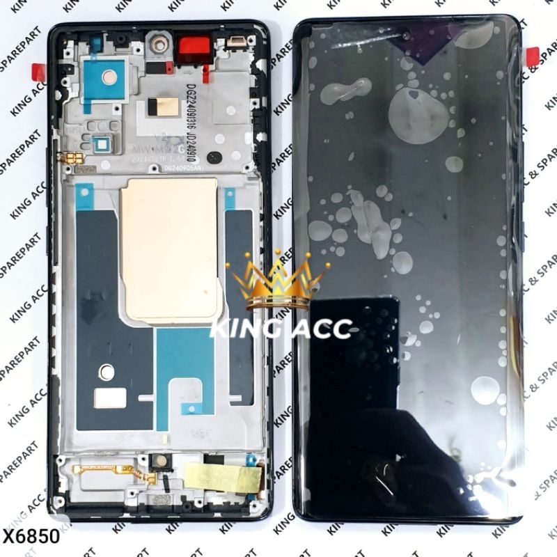 Jual LCD TOUCHSCREEN PLUS FRAME INFINIX NOTE 40 PRO / X6850 / X6851 ...