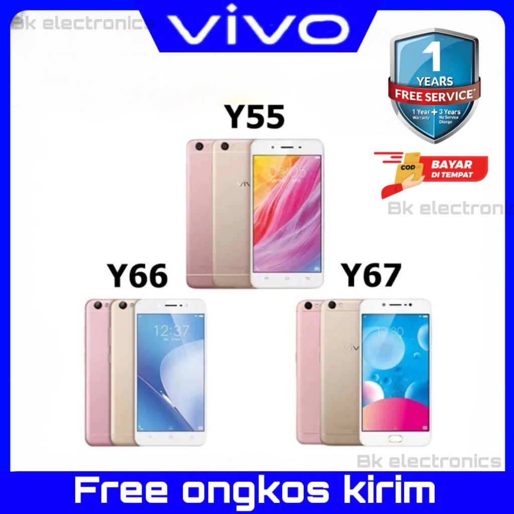 Jual VIVO Y66 RAM 4/64GB 4G smartphone dual sim [NEW/COD] | Shopee ...