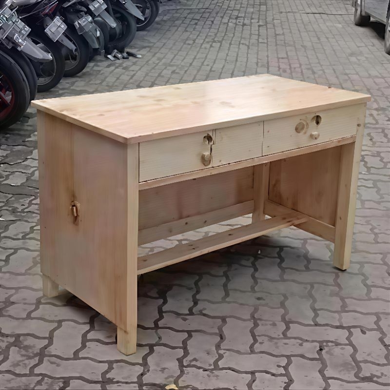 Jual MEJA KASIR SIMPLE | MEJA KANTOR | MEJA BELAJAR | Shopee Indonesia