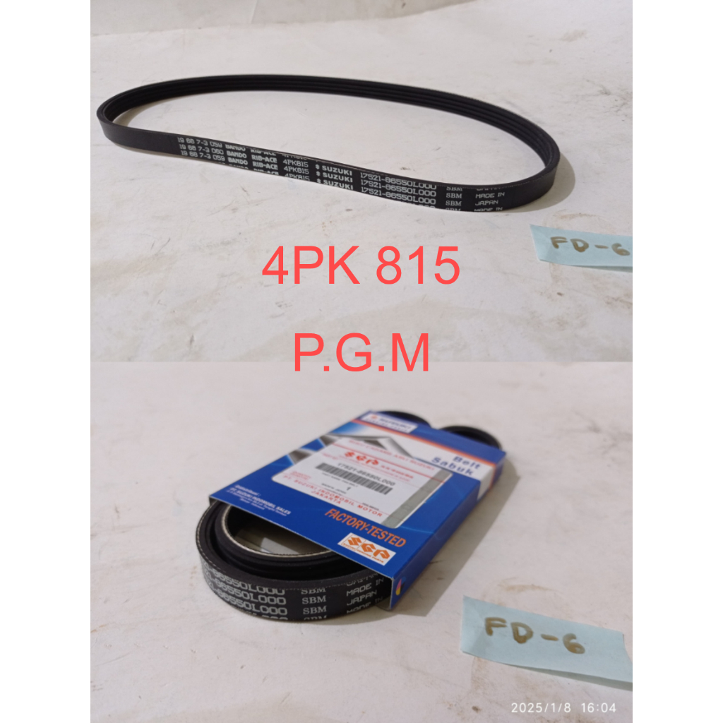 Jual FAN BELT RIB VAN BELT V BELT TALI KIPAS 4PK 815 APV FUTURA EFI INJEKSI | Shopee Indonesia