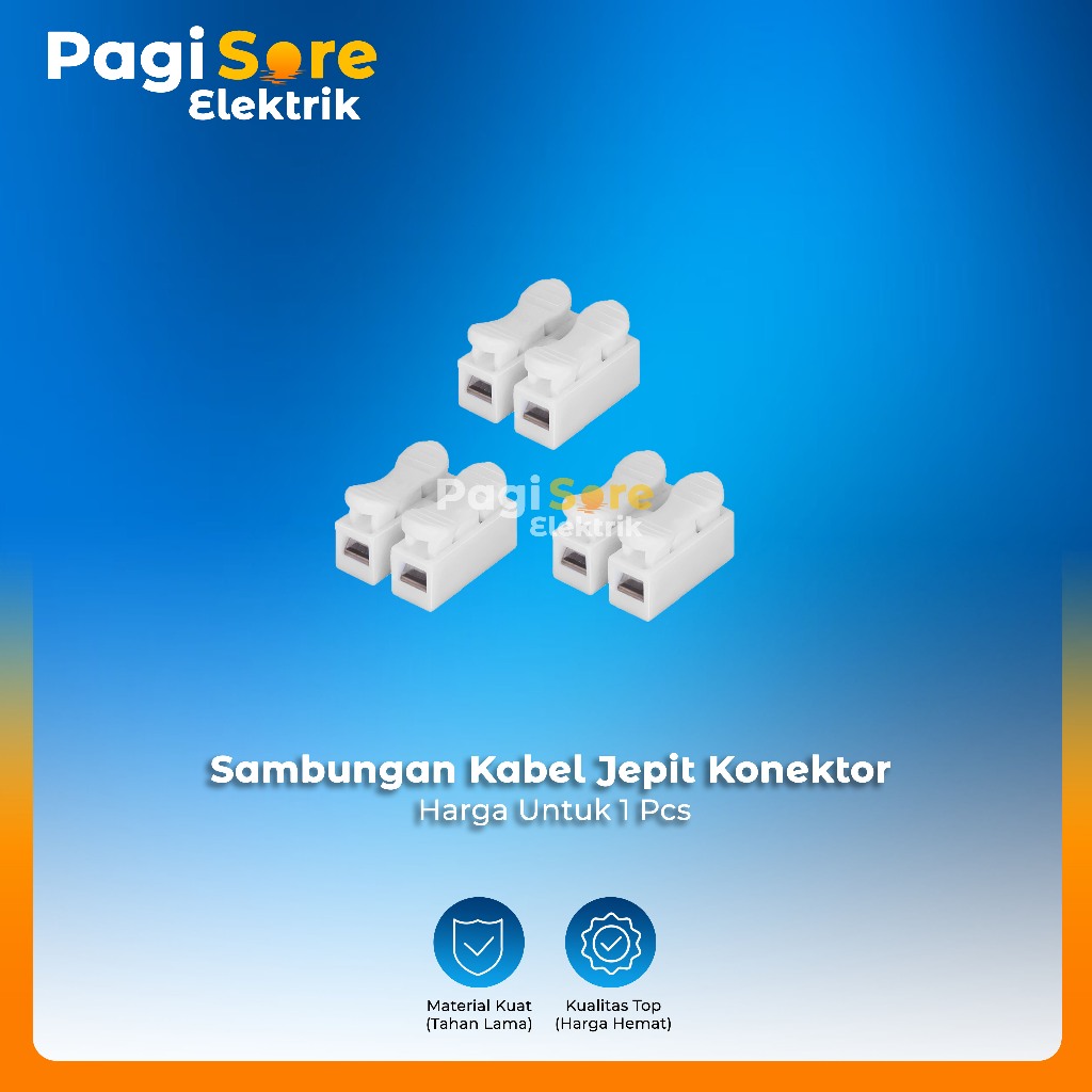 Jual Kabel Quick Clamp Spring Konektor / Sambungan Kabel Jepit LED ...