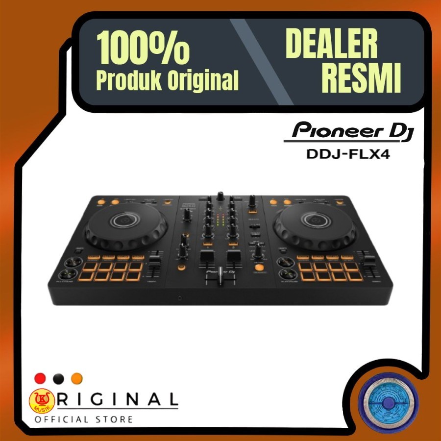 Jual Pioneer DDJ FLX-4 DJ DDJ FLX 4 Controller For Multiple Device ...