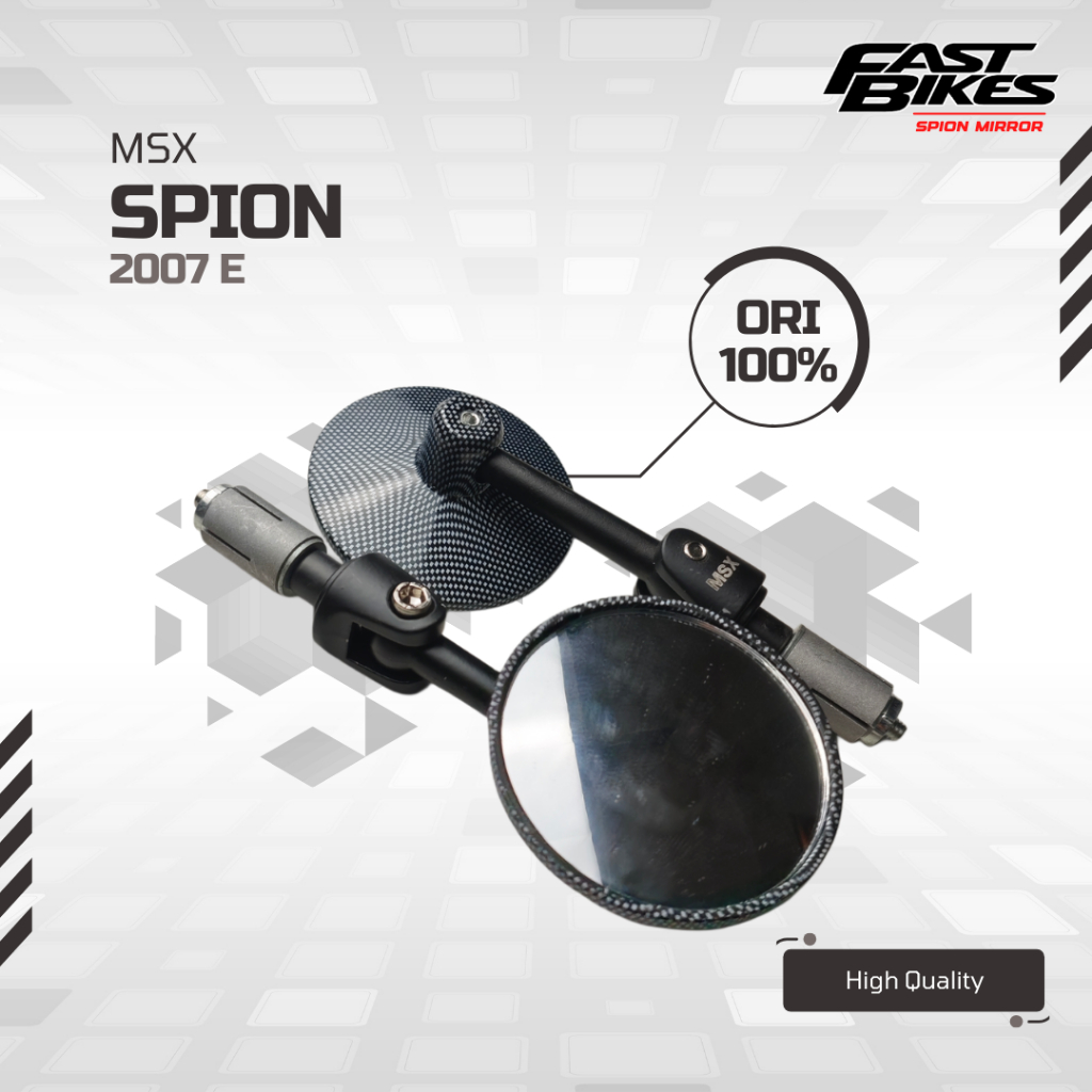 Jual MSX Spion Jalu Bulat Karbon Variasi Universal | Shopee Indonesia