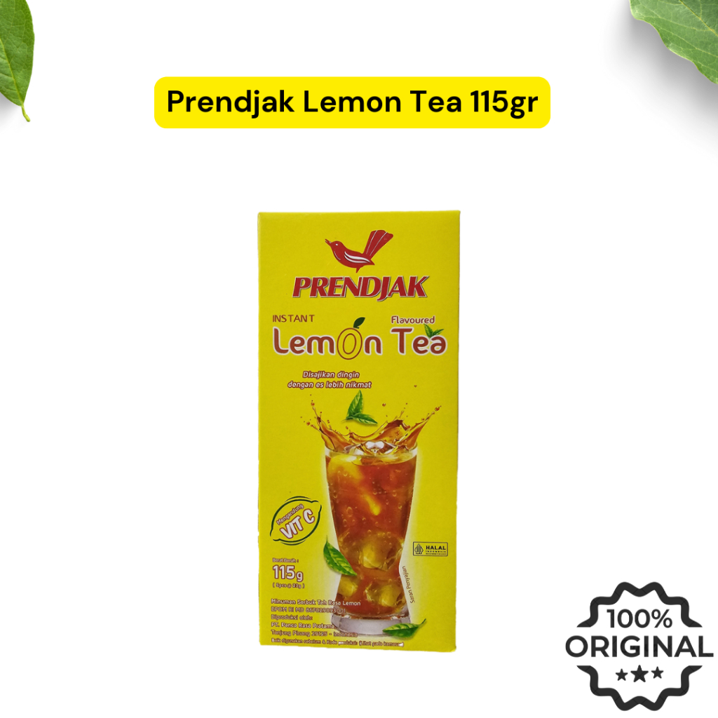 Jual Teh Prendjak Instan Lemon Tea - 5 sachet x 23g Teh Instant Teh ...