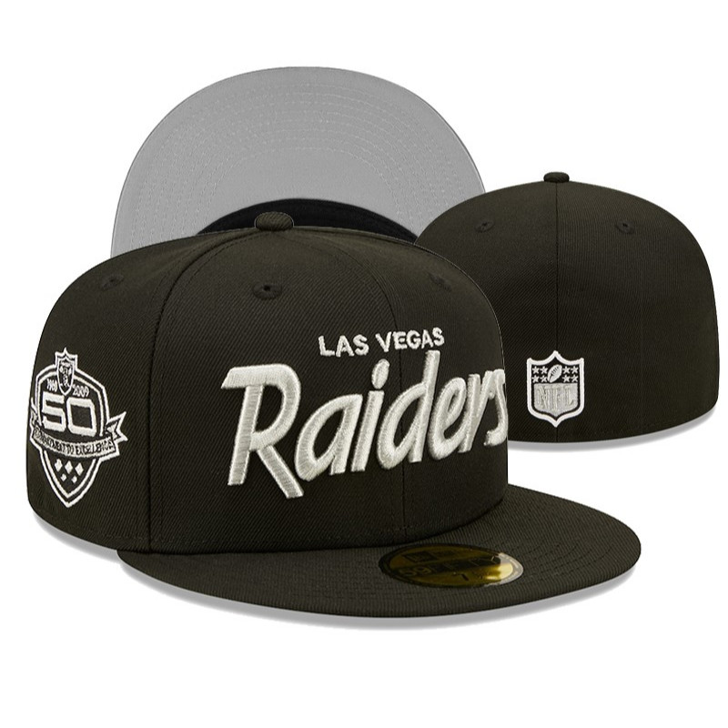 Jual Topi Snapback Fitted Oakland Raiders Font Black White Bordir Build ...