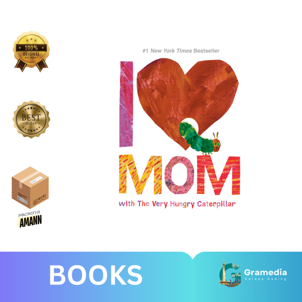 Jual Gramedia MKG - Buku Import - I Love Mom with The Very Hungry ...
