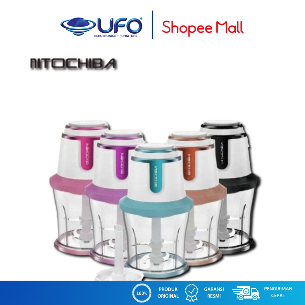 Jual Mitochiba Chopper Listrik 0.7 Liter CH50 | Shopee Indonesia