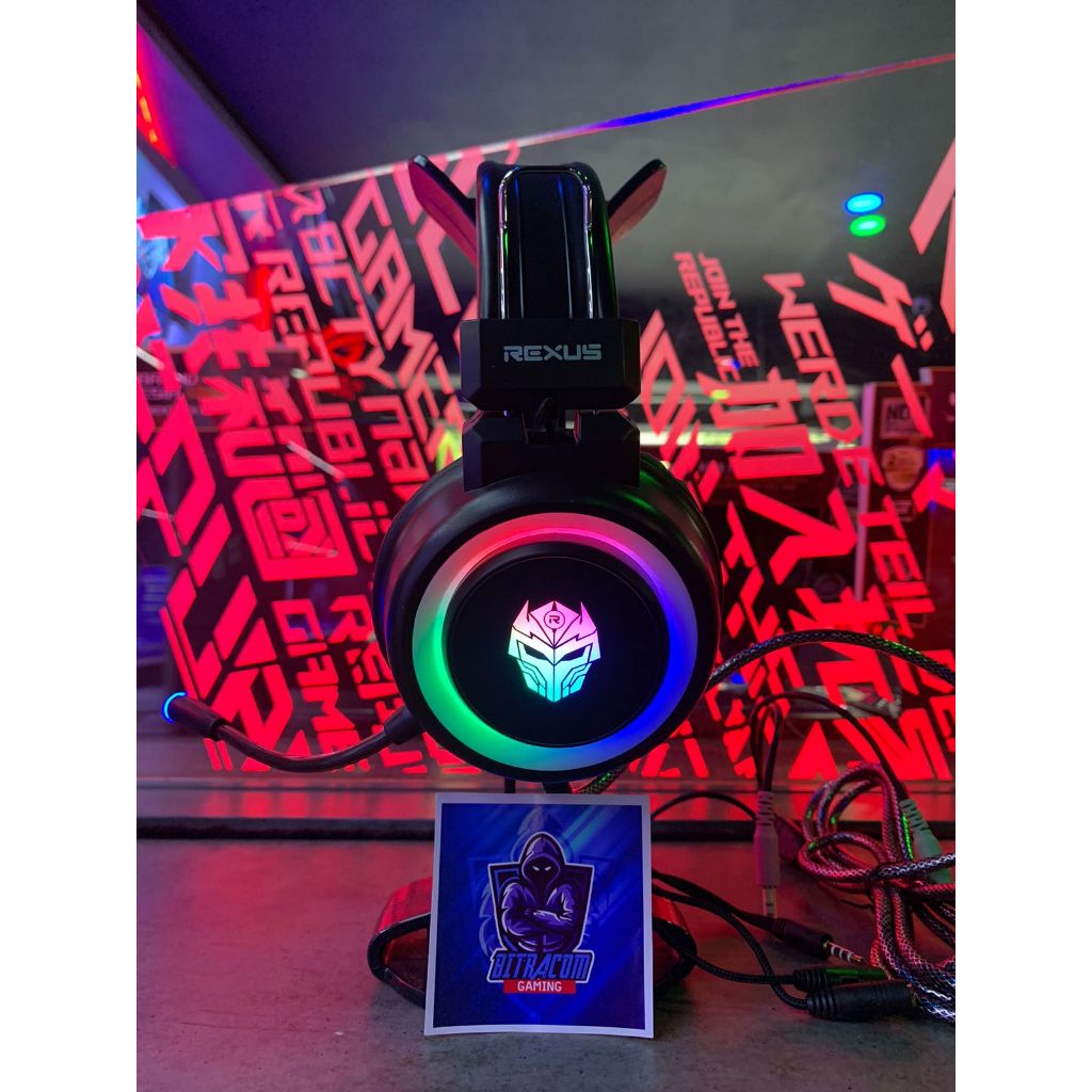 Jual Headset Gaming RGB Rexus - Vonix F30 - Headset Gaming Audio Jack ...