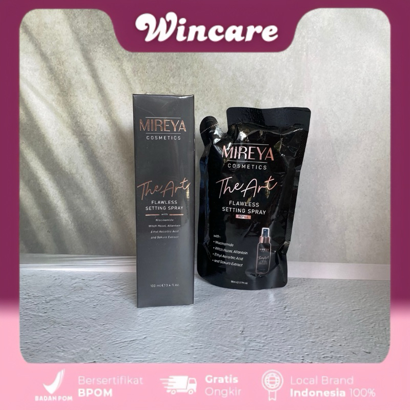 Jual Refill Mireya The Art Flawless Setting Spray 80ml - Mireya Setting ...