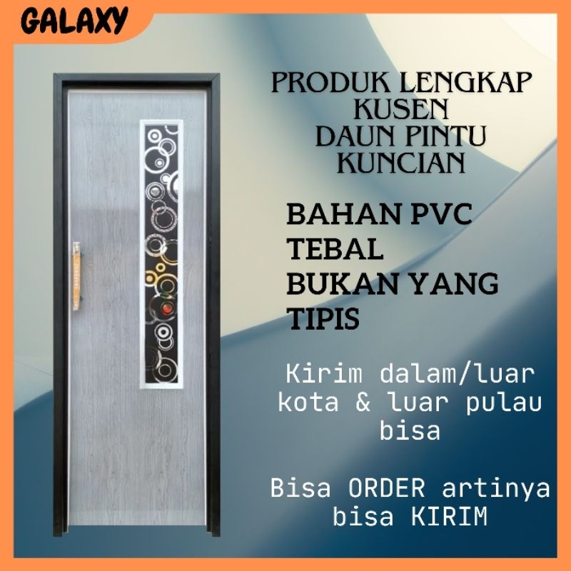 Jual Pintu PVC Kamar Mandi WC Toilet Estetik 70x195 | Shopee Indonesia