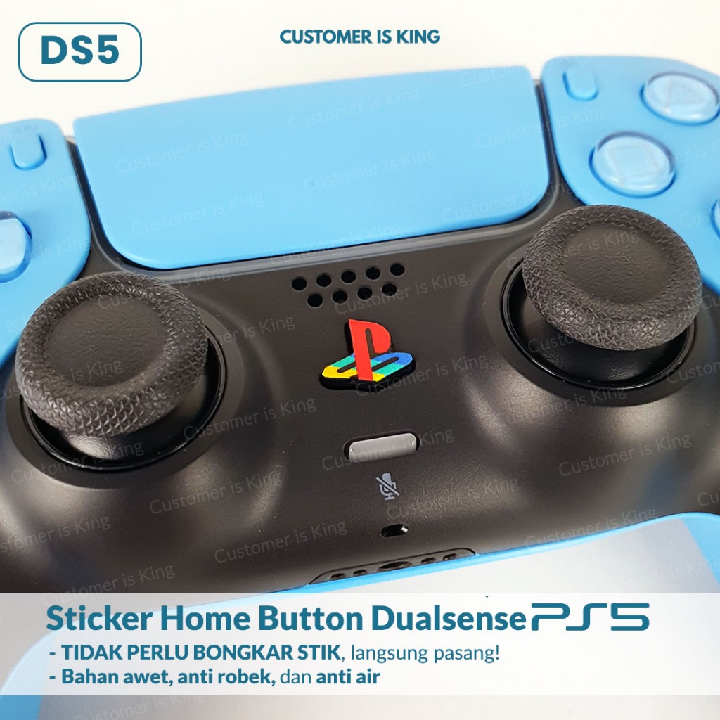 Jual Stiker Sticker Home Button Dualsense Stik Stick Joystick Aksesoris PS5 DS5 Logo Playstation ...