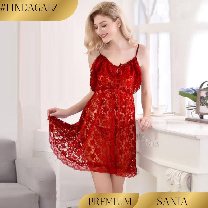 Jual LindaGalz SANIA Pakaian Tidur Wanita Dewasa Baju Tidur Sexy Jumbo 3029 Sexy Lingerie Big ...