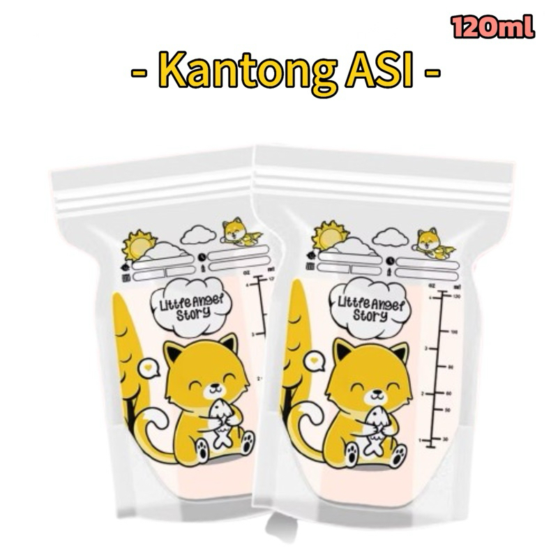 Jual Kantong Penyimpanan ASI 120ml (30pcs) | Shopee Indonesia