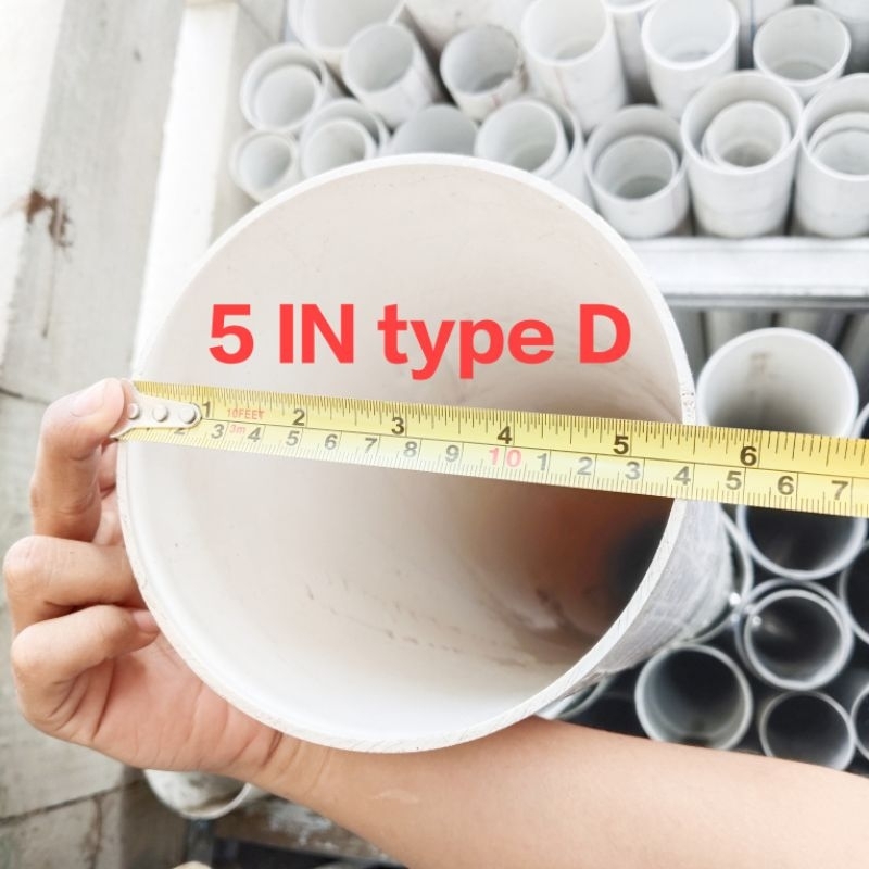 Jual Pipa pvc 5" inchi D panjang 20 cm tebal 3 mm | Shopee Indonesia