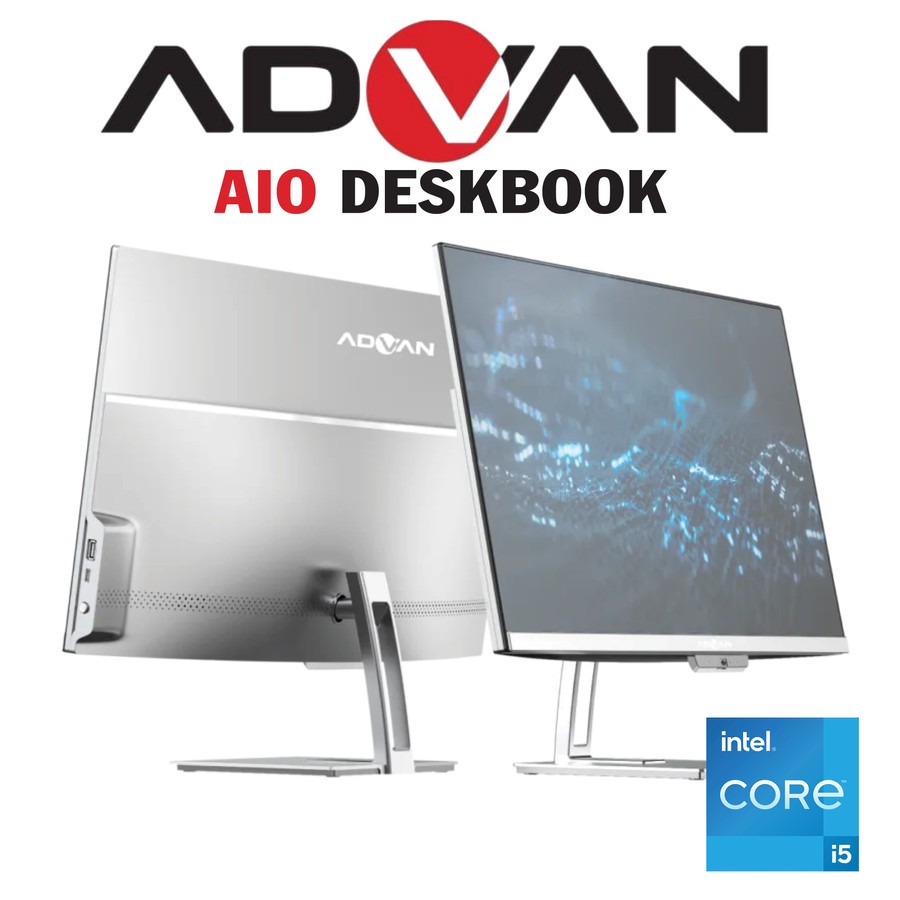 Jual ADVAN AIO ONE PC I5 1240P 8GB 512GB W11 23.8FHD Garansi Resmi ...