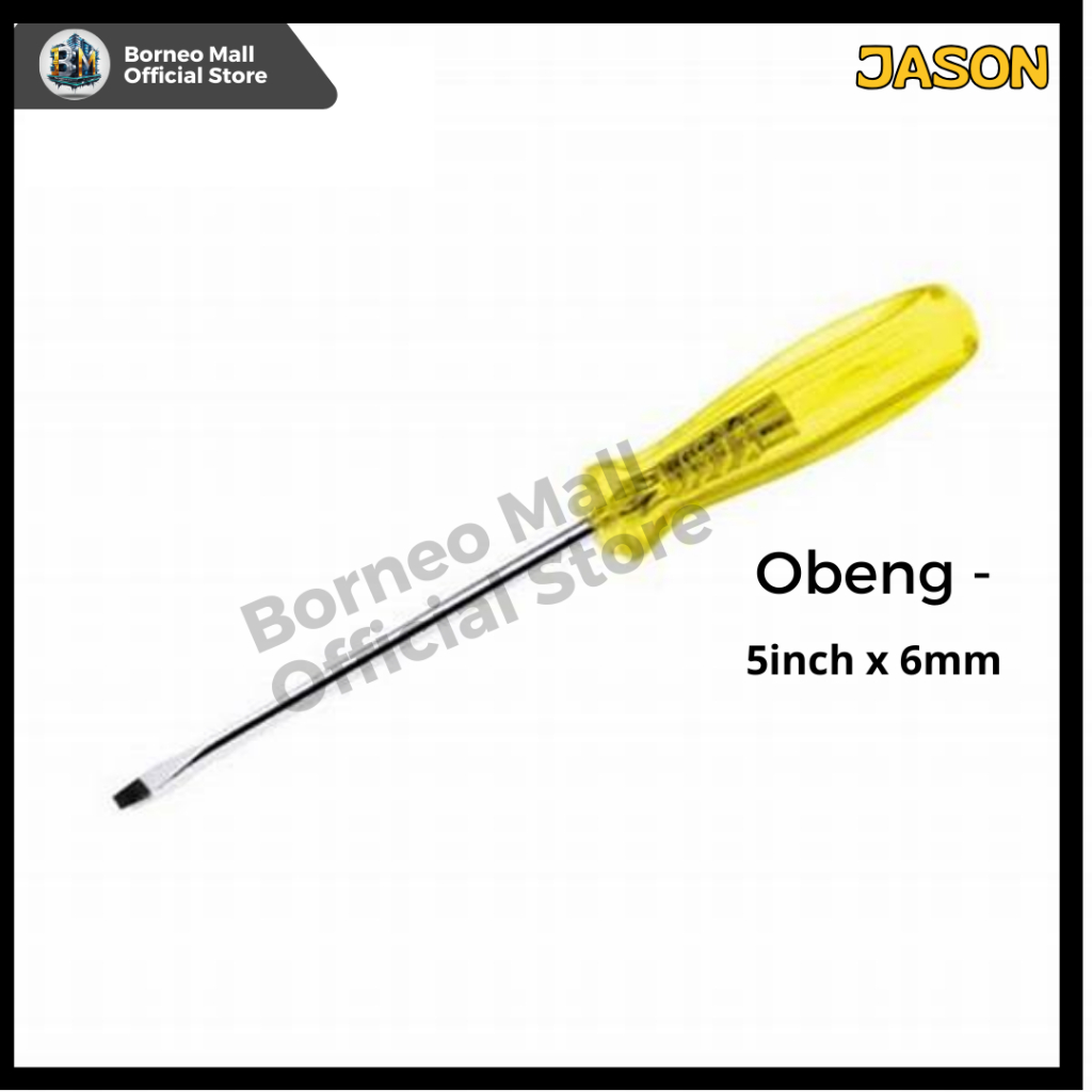 Jual HT07 >> JASON OBENG TEMBUS MIN (-) 5INCH 6MM TRANPARAN BY. BORNEO ...