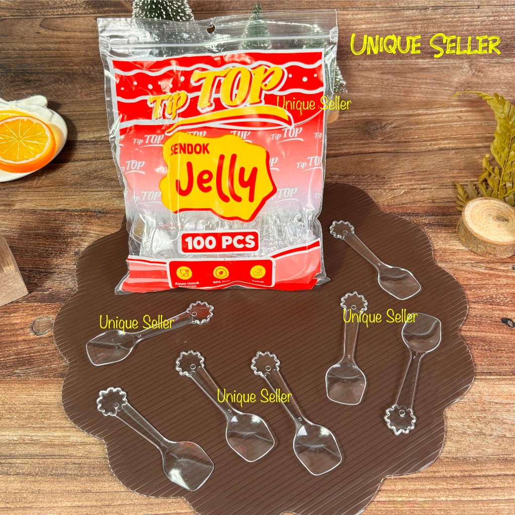 Jual Sendok Jelly Bening Victory isi 100 / Sendok Puding Bening ...