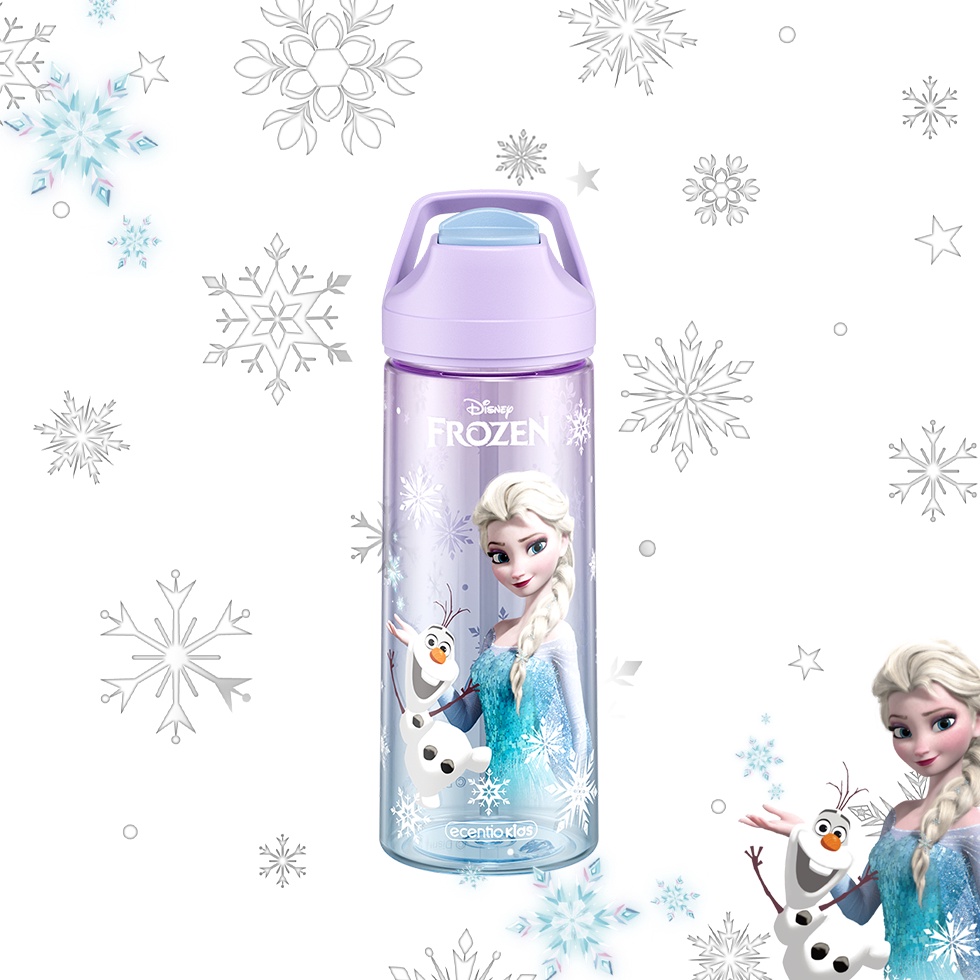 Jual Fresh Product Disneyecentio x Elsa premium botol minum frozen 58ml ...