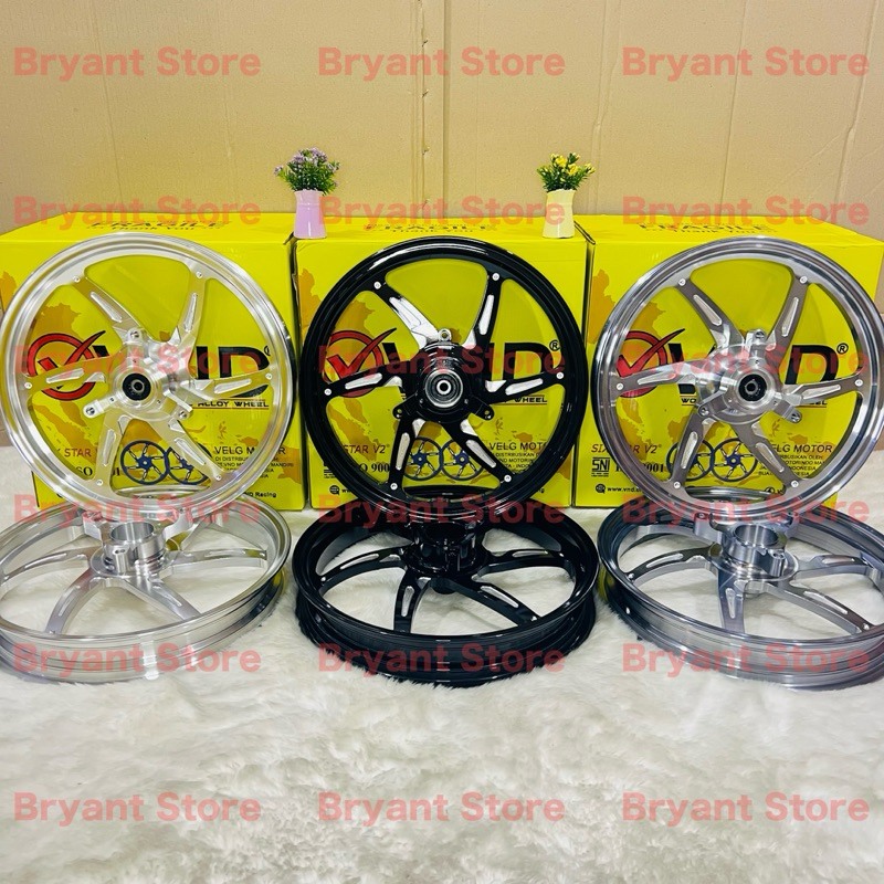 Jual VELG VND RACING SIX STAR V2 185x14 215x14 NMAX NEW NMAX OLD NMAX NEO NMAX TURBO NMAX155 6 ...
