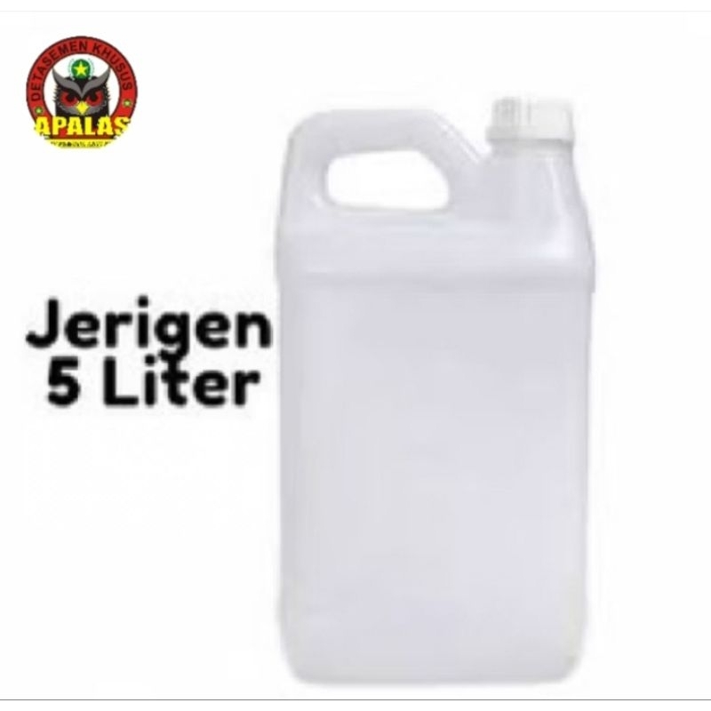 Jual JERIGEN 5 LITER BERSIH FOOD GRADE BEKAS JERIGEN AIR ZAM-ZAM ...