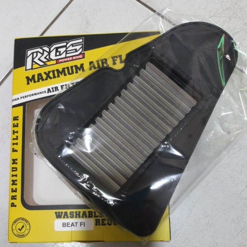 Jual FILTER UDARA RGS BEAT FI - SCOOPY FI - VARIO 110 FI BAHAN STAILESS ...