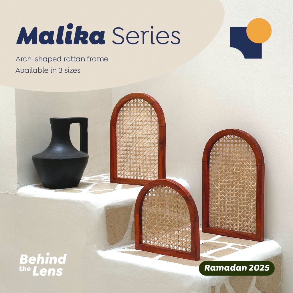 Jual Malika Arch Rattan Frame - Behind the Lens - Properti Foto Props ...