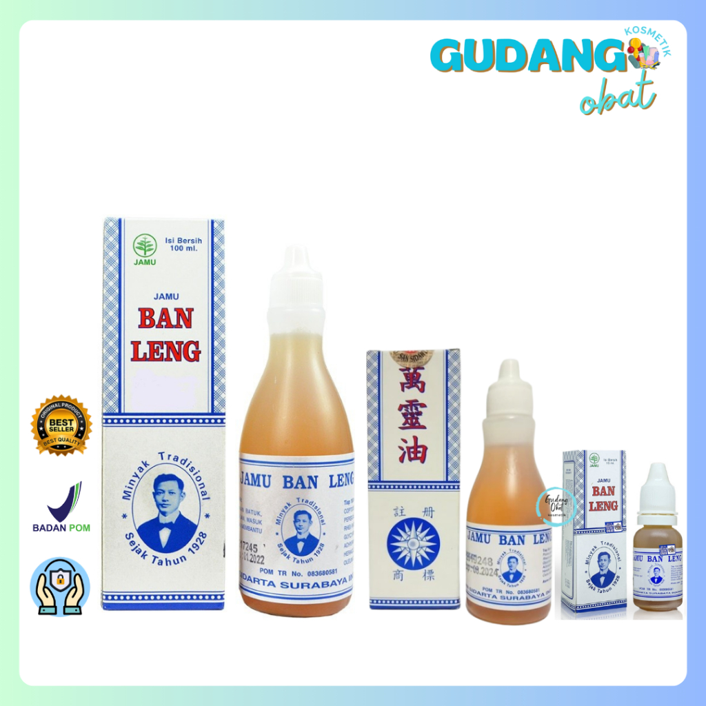 Jual Ban Leng You, 15 Ml, 50 Ml, 100 Ml - Obat Gosok, Memar | Shopee ...