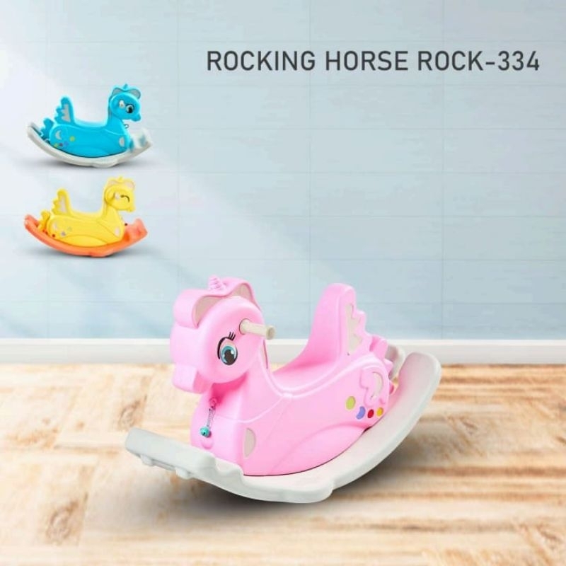 Jual Hompimpaedutoys kuda goyang Tebal/ ride on horse/ jungkat jungkit ...