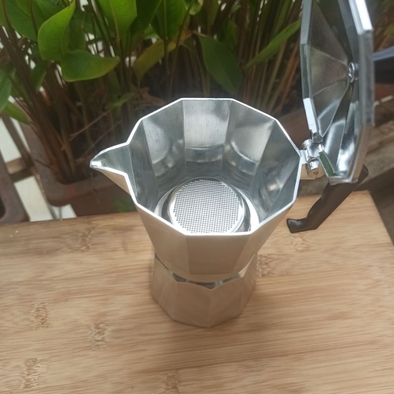 Jual Moka pot modifikasi ala 9barista basket espresso 58mm 2 shot dan ...