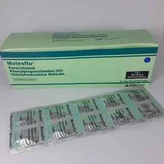 Jual MOLEXFLU HIJAU & MOLEXFLU PE BIRU PER STRIP ISI 10 TABLET | Shopee ...