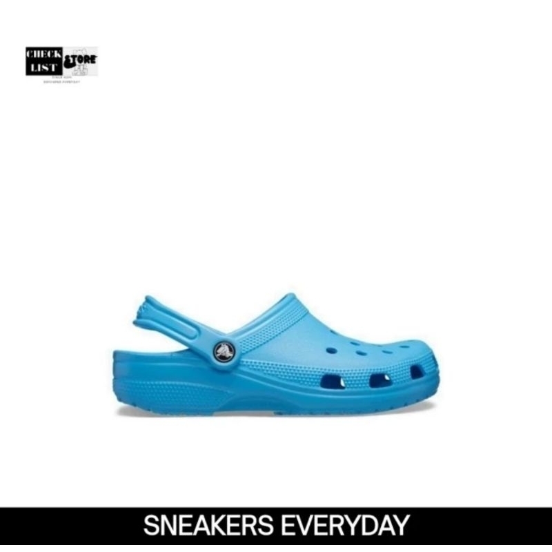 Jual CROCS CLASSIC CLOG ORIGINAL 100% (UNISEX) 10001-4OX VENETIAN BLUE ...