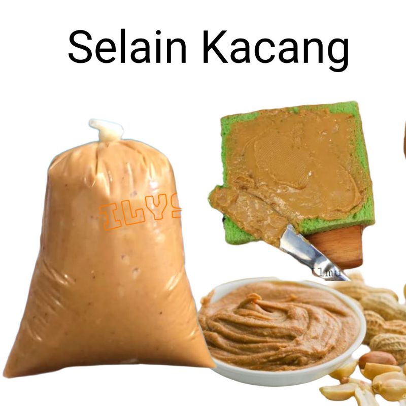 Jual Selai Kacang Kiloan Peanut Butter Olesan Topping | Shopee Indonesia
