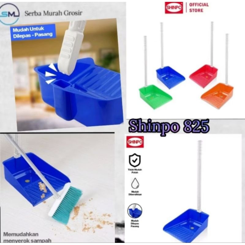 Jual serok sampah/serok sampah plastik/pangki serok shinpo 825 | Shopee ...