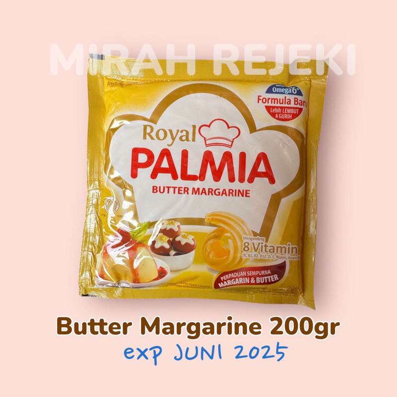 Jual ROYAL PALMIA BUTTER MARGARINE 200gr termurah!!! | Shopee Indonesia