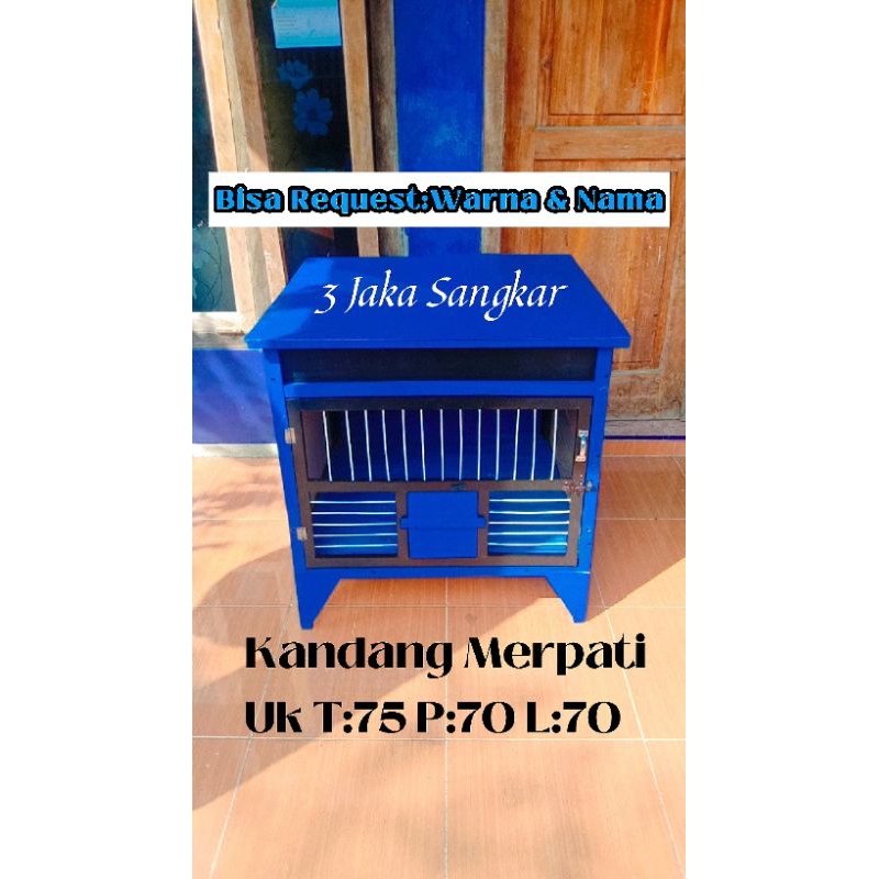 Jual KANDANG BURUNG MERPATI(T:75 L:70 P:70)Bongkar pasang(Bisa request ...