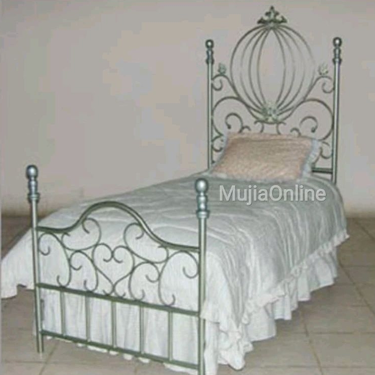 Jual Princess Ranjang Single Bed 90x200 Besi Kuat Pipa Divan Mewah ...