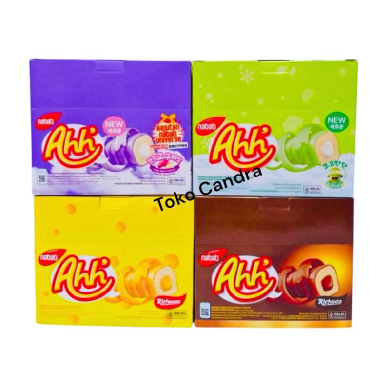 Jual NABATI AHH RASA LENGKAP / 4gr / 20pcs | Shopee Indonesia