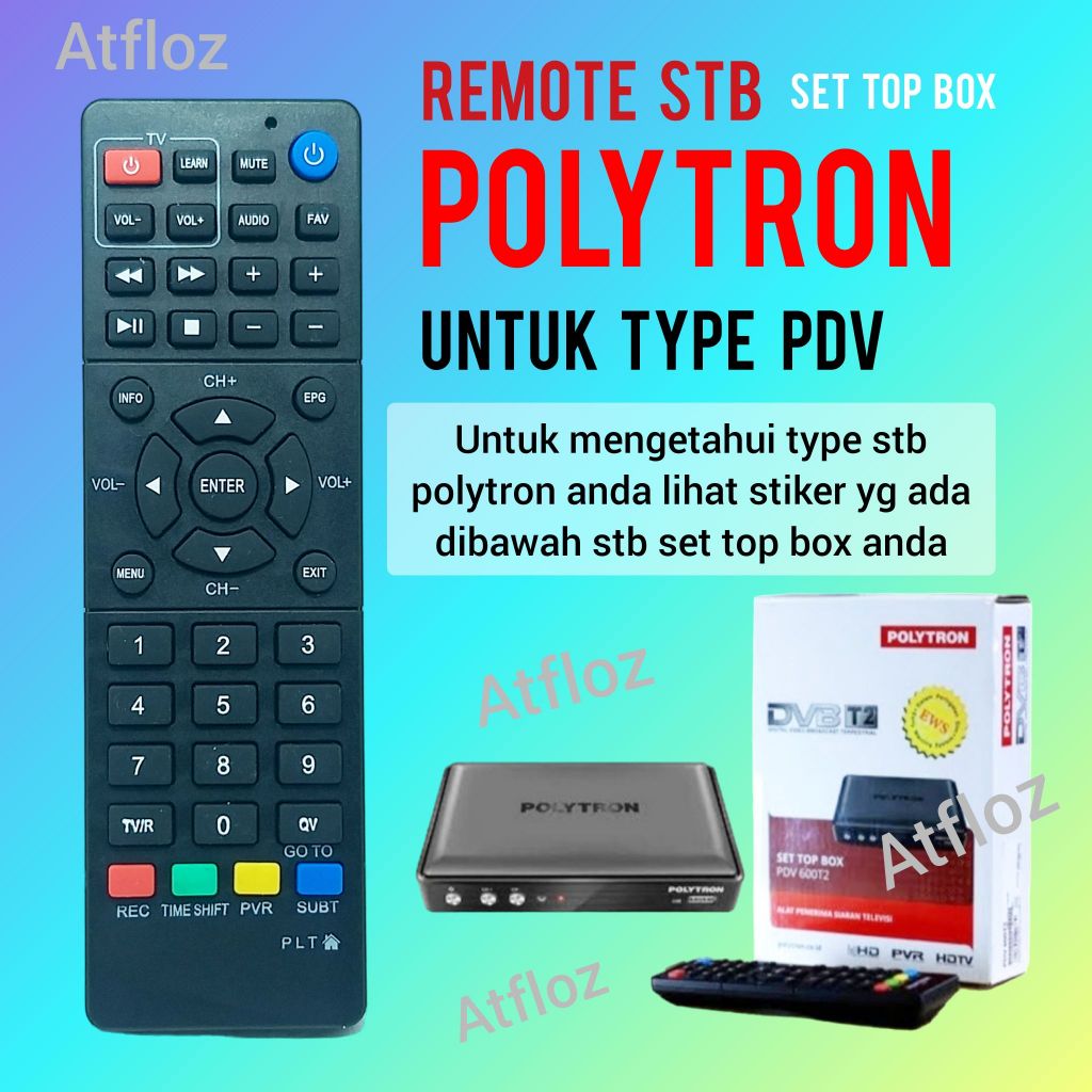 Jual remote stb polytron all type pdv | Shopee Indonesia