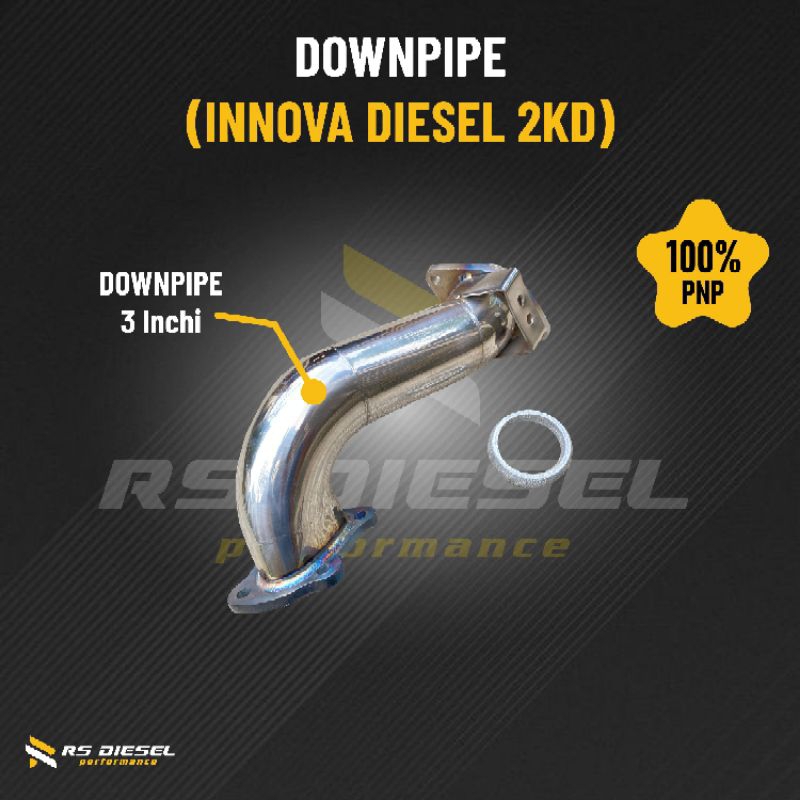 Jual downpipe innova diesel 2kd full stainless | Shopee Indonesia