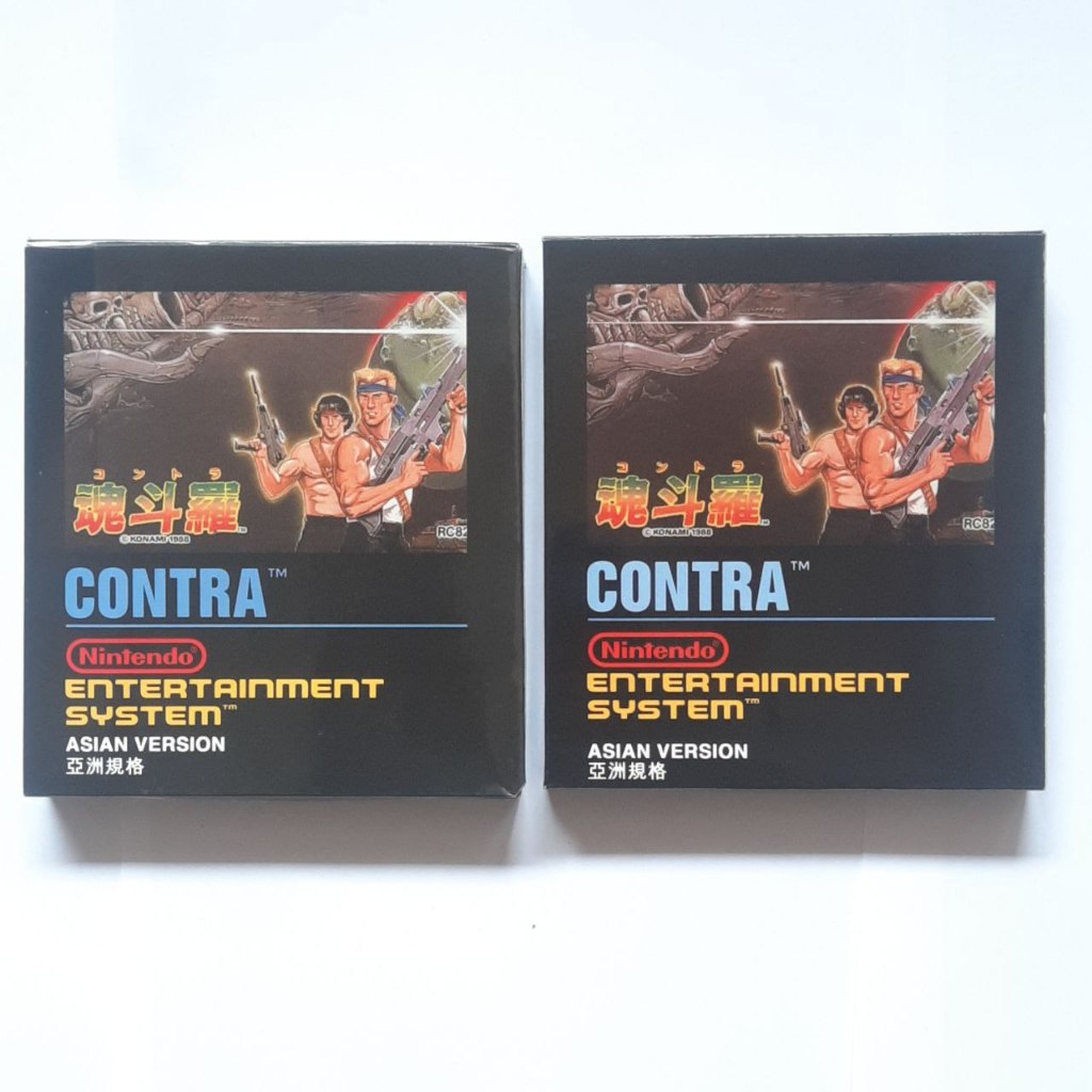 Jual Kaset Nintendo NES 72 Pin Contra Jepang Delta Force Game 8 Bit ...