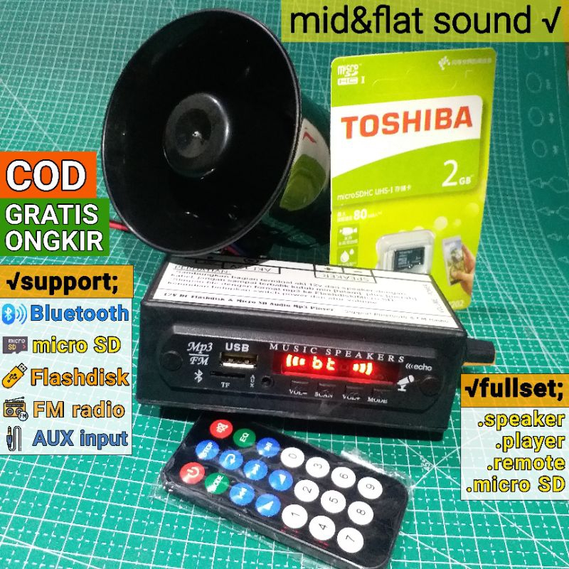 Jual Speaker jualan keliling di motor mobil ~ jingle melodi es krim ...