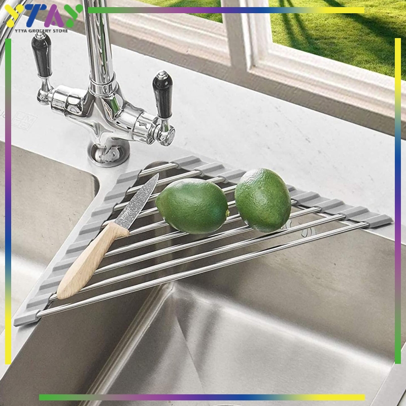 Jual Pengering Peniris Tirisan Piring Sink Drainer Basket Rak Buah ...
