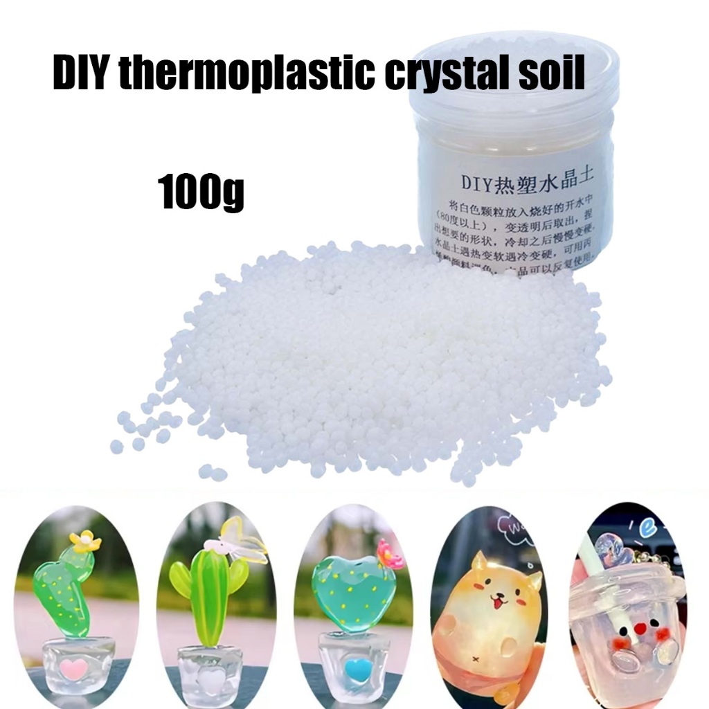 Jual Polymorph Thermoplastic Beads 100g / Plastic Polimorph Poly Morph / DIY Polymorph ...